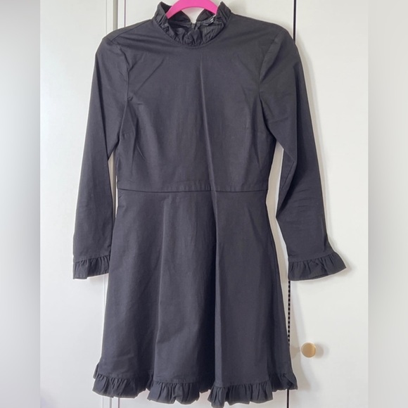 Zara | Dresses | Zara Premium Collection Black Dress | Poshmark